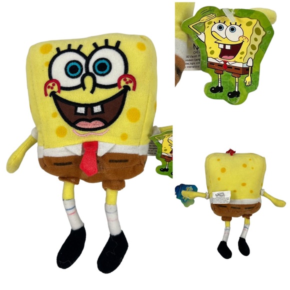 Nickelodeon | Toys | Spongebob Squarepants 7 Plush Viacom Nickelodeon ...